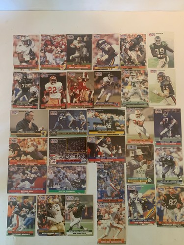 1991 Pro Set NFL Cards Lot of 31 | eBay