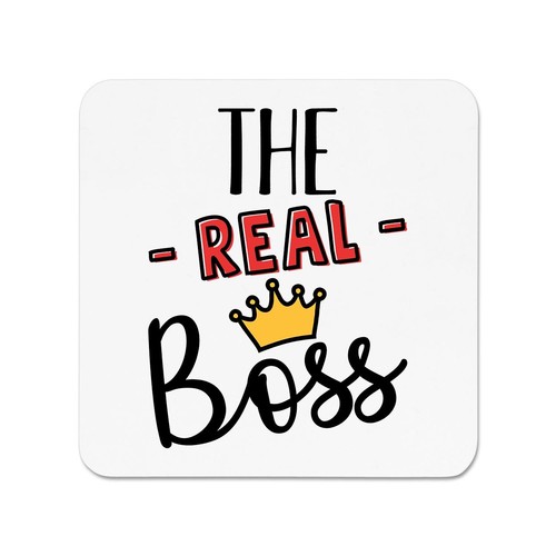 The Real Boss Fridge Magnet Work Director Lady World's Best Awesome ...