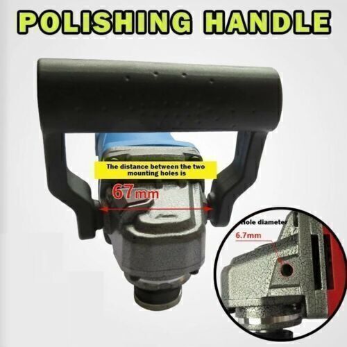 Auxiliary Handle Non-slip Shock-absorbing 8mm Handle For 100/Type Angle ...