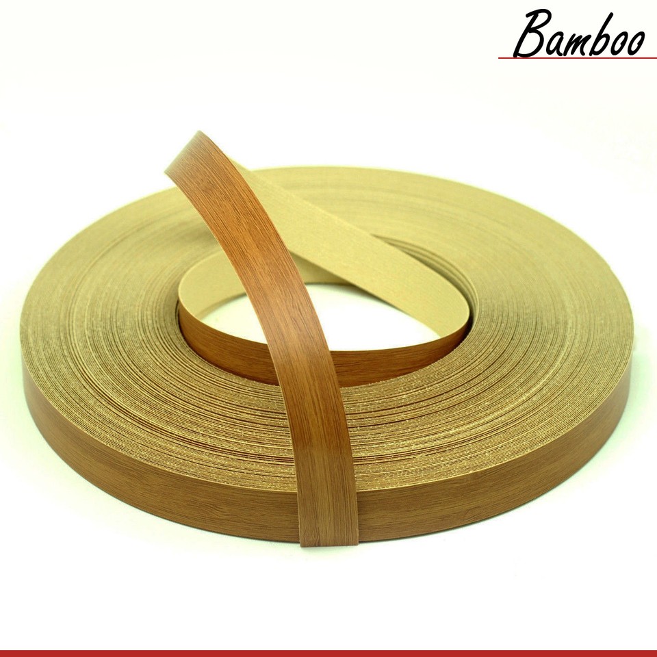 Furniture Edging Tape Iron On Pre Glued Melamine Strips Veneer Real ...