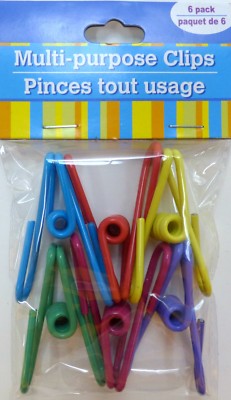 Pack of 6 Household Food Storage Seal Bag Clips | eBay