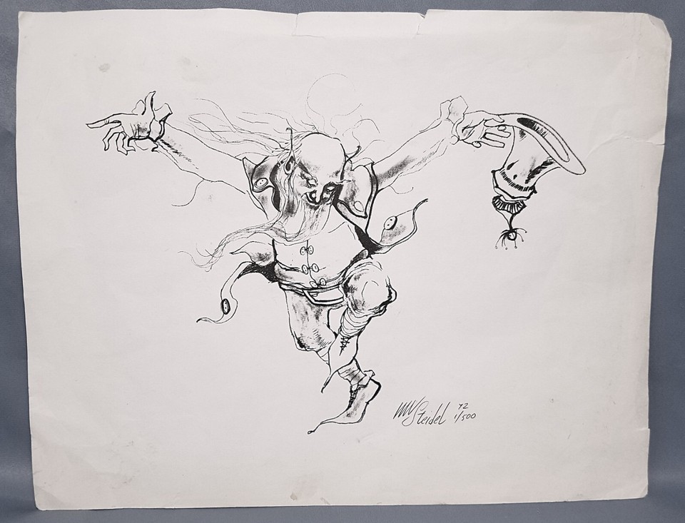 William W. Steidel Limited Edition Print, Signature, #72, 1/500- needs ...