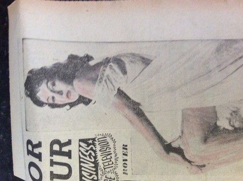 m3a ephemera 1958 picture model marie devereux tv jubilee show | eBay