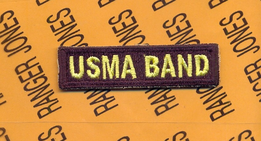 US Army Military Academy USMA BAND West Point arc tab patch | eBay