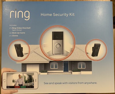 Ring Doorbell 1st Generation Home Security Kit Brand New Unopened ...