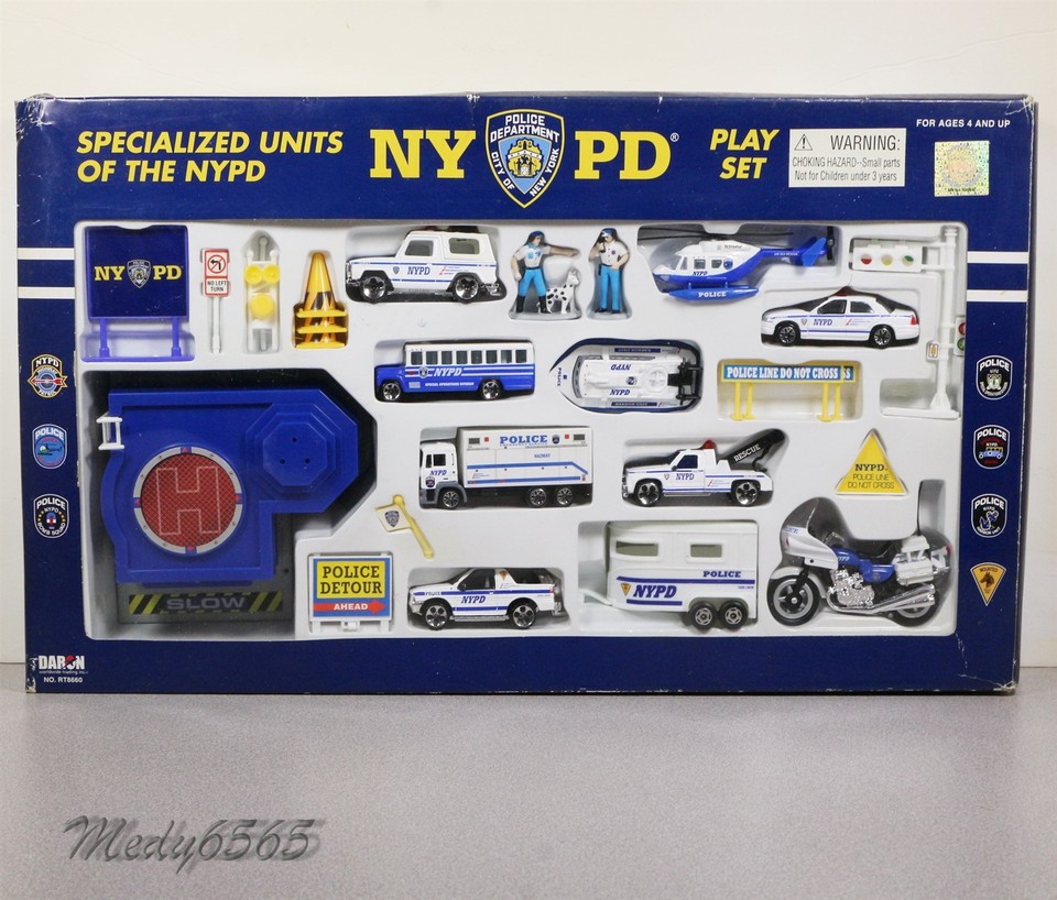 New York Police Department (NYPD) Play Set "25 Pieces" | eBay