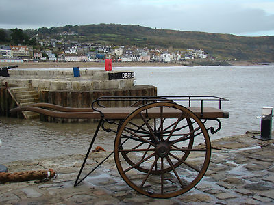 Hand Cart Market Barrow Victorian Reproduction Dressed Oak Wood | eBay UK