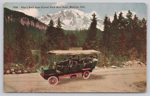 Pike's Peak von Crystal Park Auto Road Manitou Colorado Tourenwagen ...