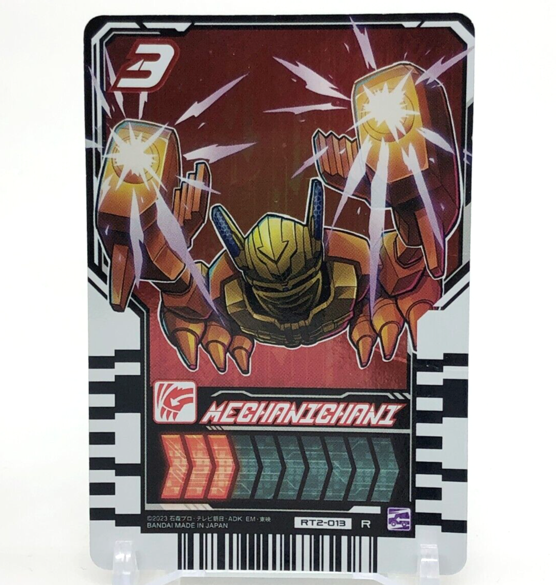 Mechanichani Masked Rider Gotchard Ride Chemy Trading Card RT2-013 R Japanese | eBay