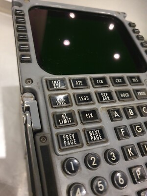 Boeing 737 CDU FMC OEM As Removed From Aircraft.Perfect 4 Flight ...