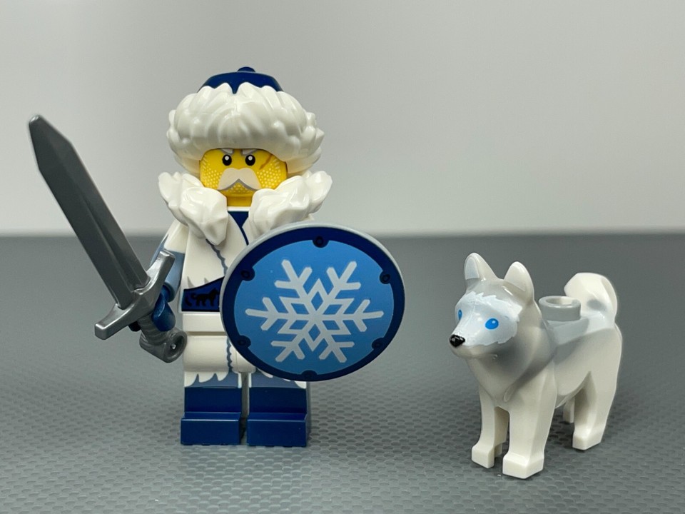 LEGO Snow Guardian & Husky Collectible Minifigure Series 22 CMF 71032 ...