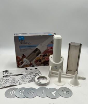 Proctor Silex Super Shooter Plus Cordless Cookie Press Vintage ...