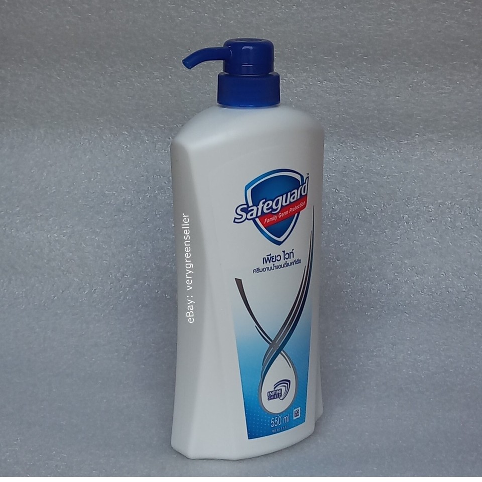Safeguard Pure White Anti-Bacterial Shower Cream 550ml. | eBay
