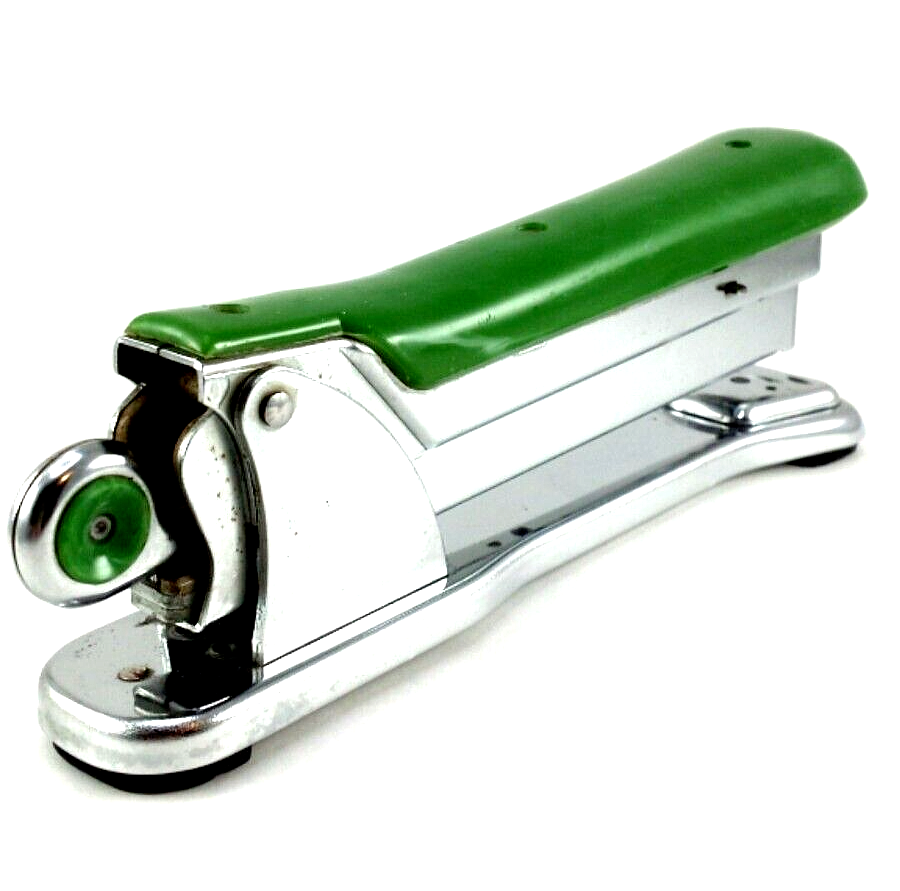 RARE 1st Edition ACELINER STAPLER ~ Emerald Green ~ MODEL 502 ~ circa ...