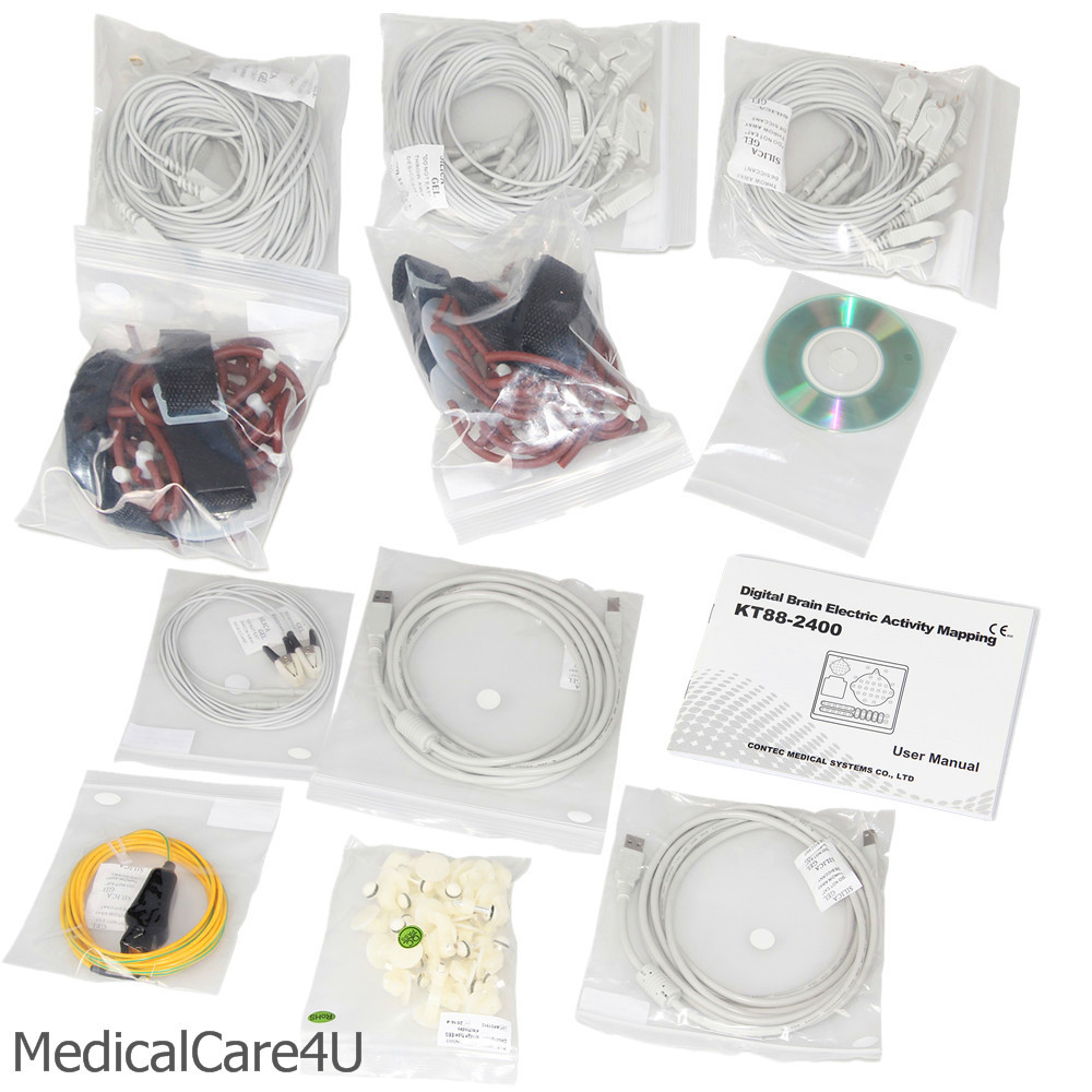 Digital Brain Electric Activity Mapping 24 Channel EEG Machine+Tripods ...