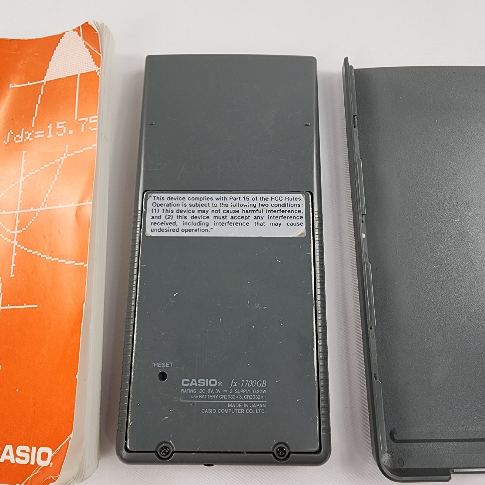 Casio FX - 7700 Ge Power Graphing Calculator With Icon Menu Works Good ...