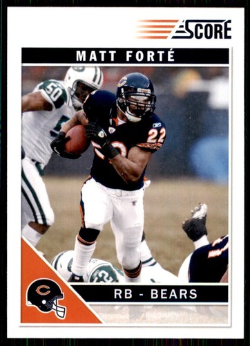 2011 Score Matt Forte Chicago Bears #56 Panini NFL Football | eBay