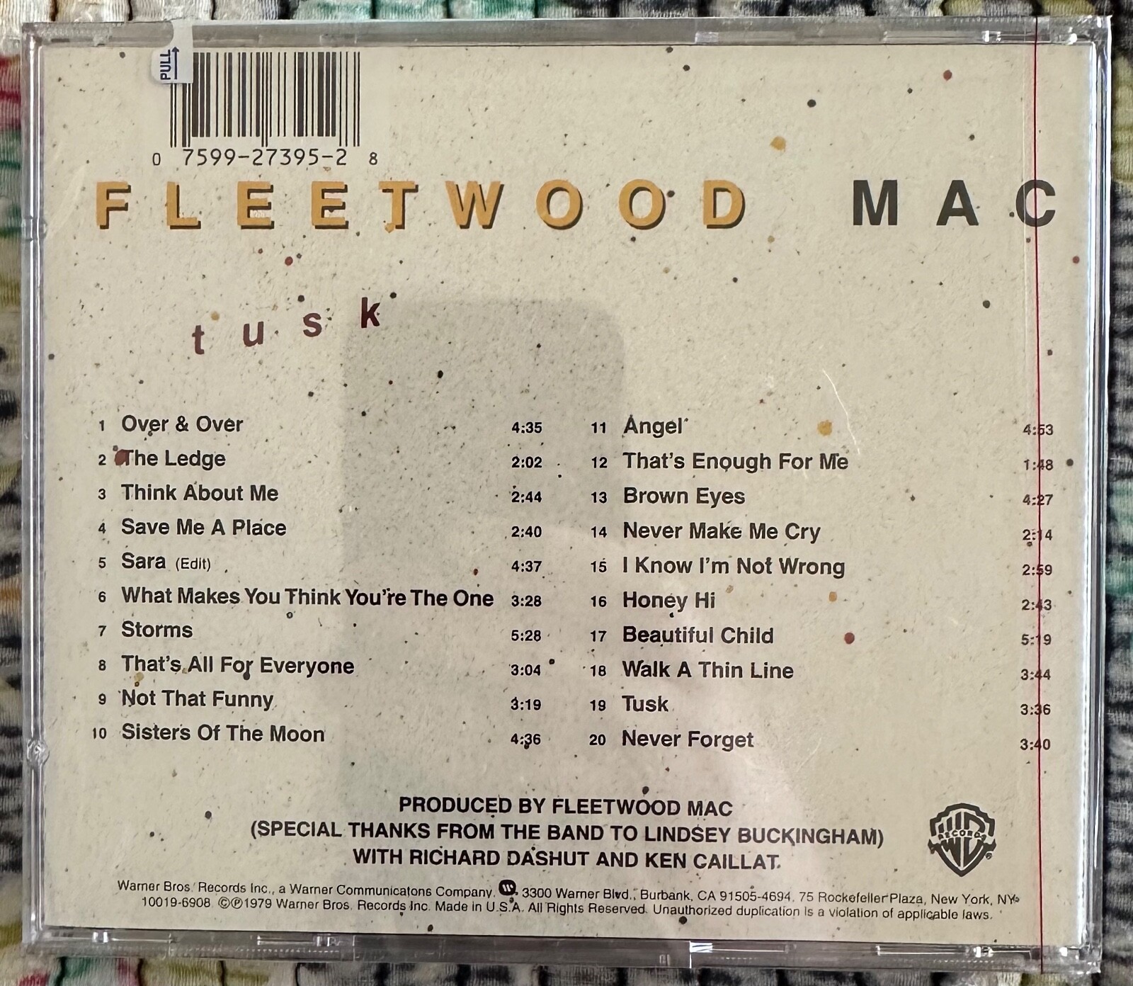 Tusk [Expanded] by Fleetwood Mac (CD, Mar-2004, 2 Discs, Warner Bros ...