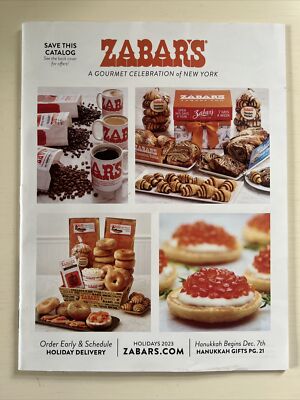 Zabar's Gourmet Food gift catalog - Holiday 2023 | eBay