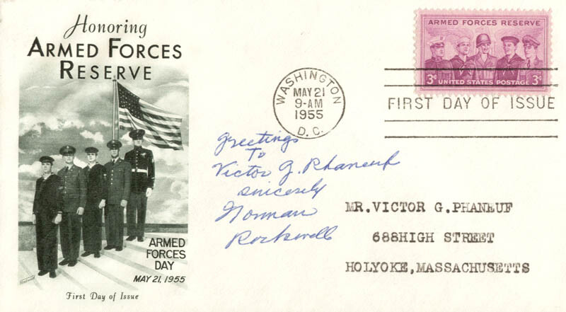 NORMAN ROCKWELL - AUTOGRAPH NOTE SIGNED | eBay