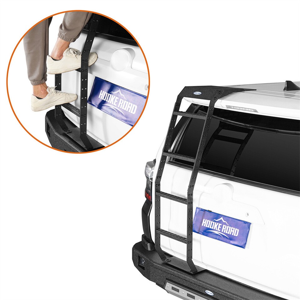 Hooke Road Rear Hatch Ladder For 2010-2024 Toyota 4Runner 5th Gen | eBay