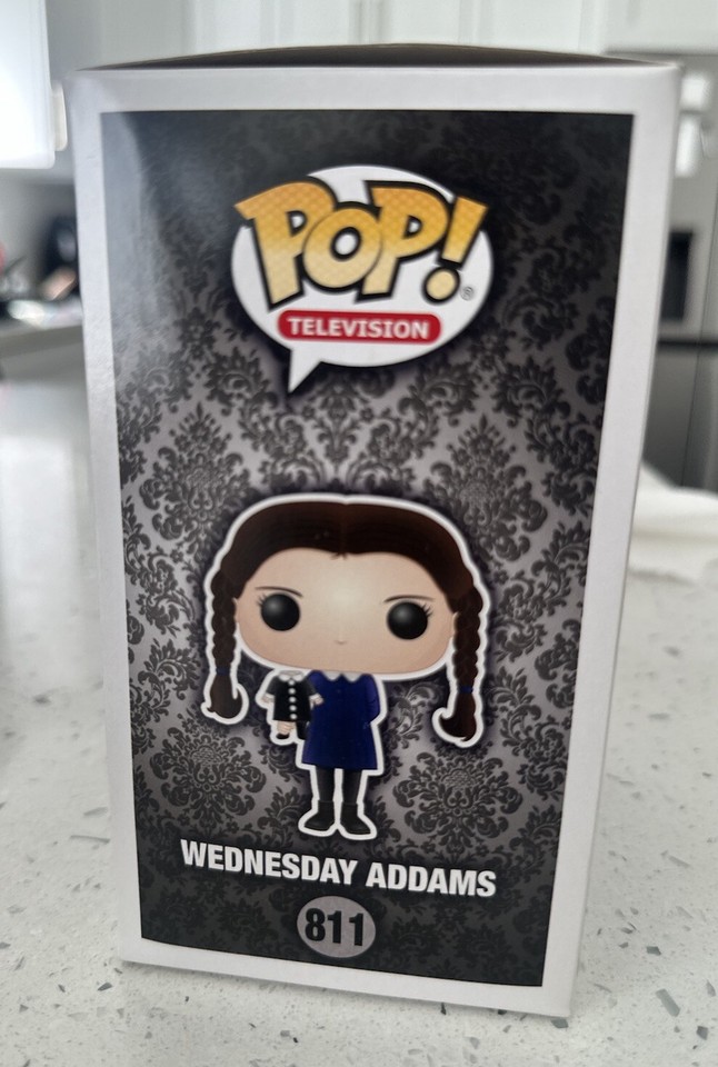 Funko Pop! Addams Family Wednesday Addams 811 Funko Shop Exclusive w ...