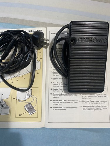 Singer 6234 Foot Pedal Speed Controller Suction Type Tested Hard To ...