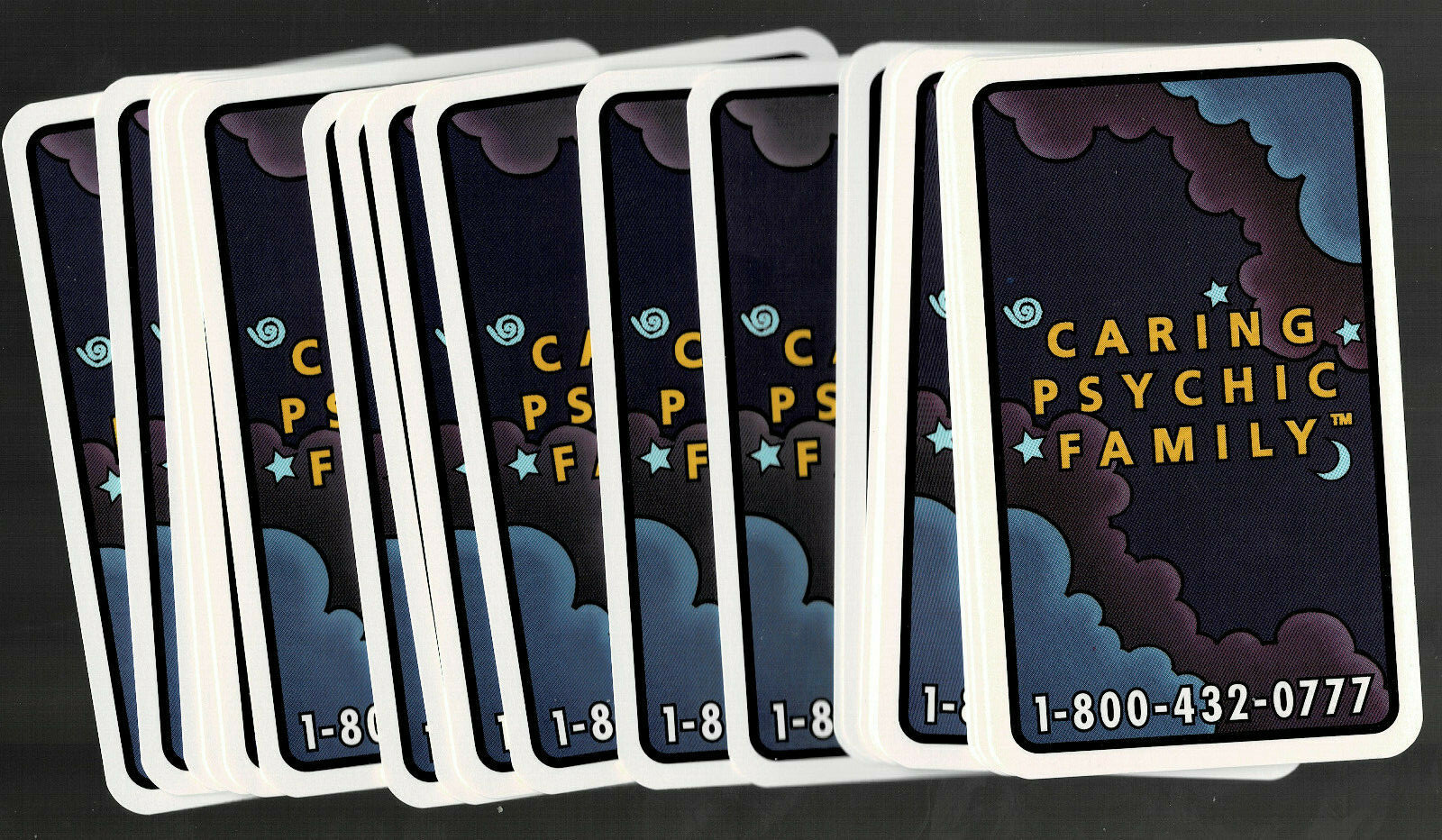 NEW CARING PSYCHIC FAMILY 2 1/4 INCH X 4 INCH 22 CARD TAROT DECK ...