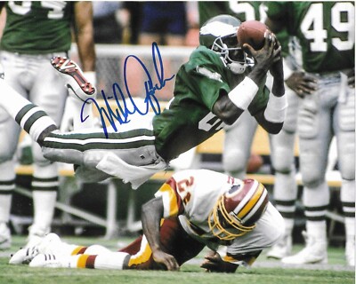 MIKE QUICK Signed Autographed 8x10 Football Photo Philadelphia Eagles ...