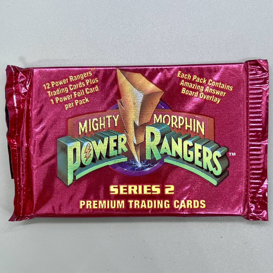 7x Mighty Morphin Power Rangers Trading Cards Series 2 Packs | eBay