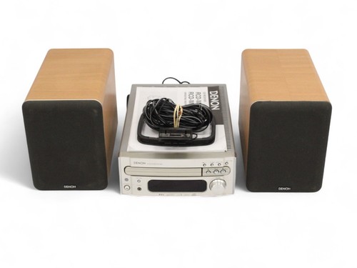 DENON D-M33S Personal Component System RCD-M33 CD Receiver + SC-M53 ...
