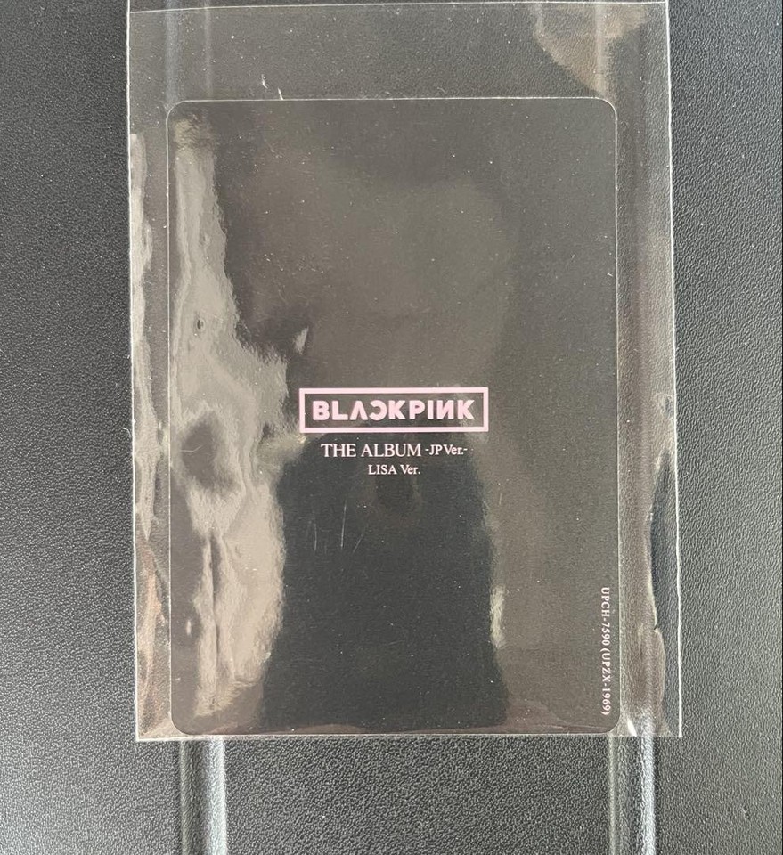 Blackpink Lisa The Album JP Version Trading Card From Japan | eBay
