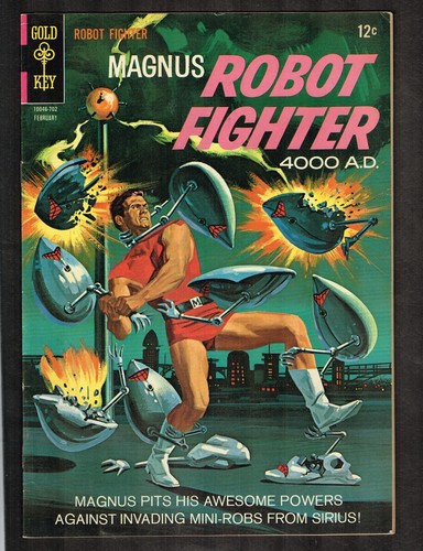 Magnus Robot Fighter #17 ~ Russ Manning Art ~ 1967 (7.0) WH | eBay