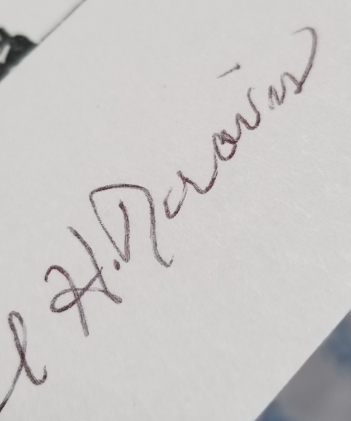 Autographed Cecil H Travis Signature Card | eBay