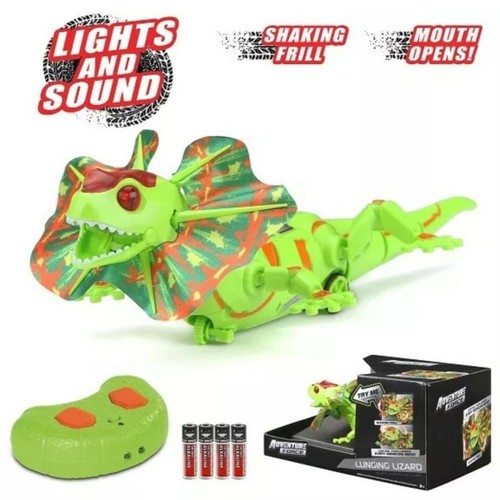 Adventure Force Infrared Remote Control Lunging Lizard with Sound and ...