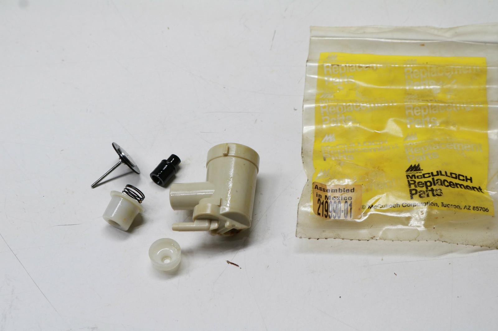 Genuine OEM McCulloch Chainsaw Oil Pump Oiler Assembly Kit Pro Mac 310 ...