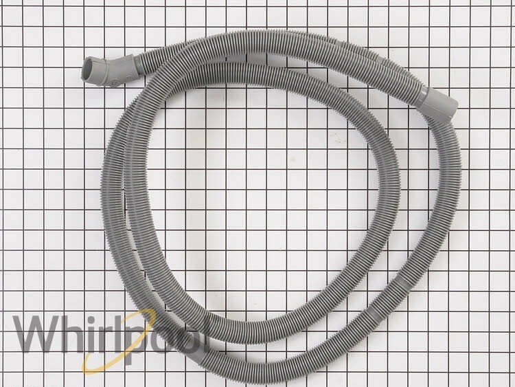 New Genuine OEM Whirlpool Washer Drain Hose WPW10114608 W10114608 | eBay