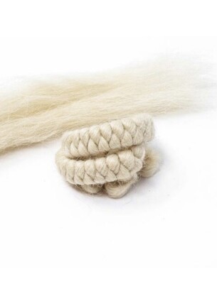 Theatrical Costume Makeup Werewolf Beard Beast BLONDE Crepe Hair ...