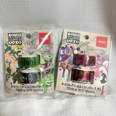 Splatoon 3 Roll flake seal & deco tape OCTO SQUID OCTO Splatoon set | eBay