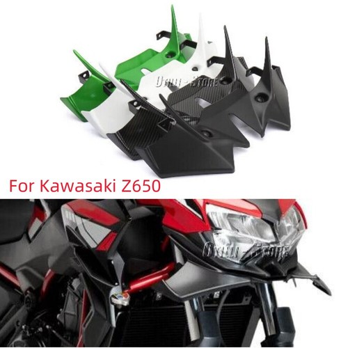 Motorcycle Front Spoiler Fairing Winglet Wing Cover Trim For Kawasaki ...