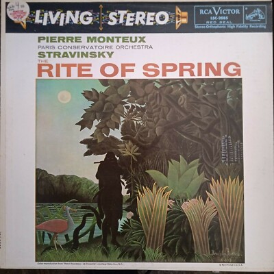 RCA LIVING STEREO LSC 2085 *WHITE DOG* THE RITE OF SPRING *PIERRE ...