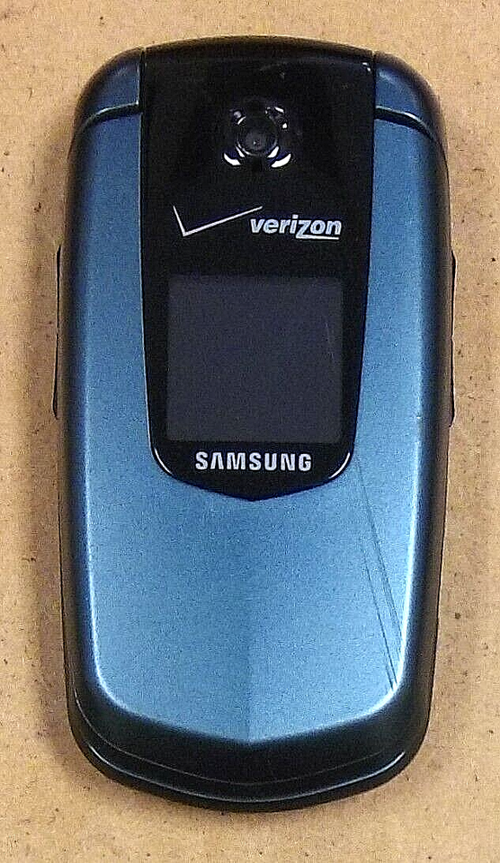 Samsung Smooth SCH-U350 - Blue and Black ( Verizon ) Cellular Flip ...