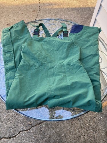 🔥 VTG CABELA'S GREEN GORE-TEX THINSULATE HUNTING BIB OVERALLS XL ...