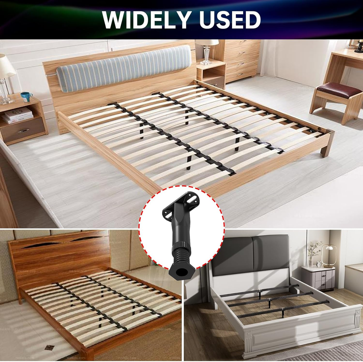 Metal Bed Frame Center Support