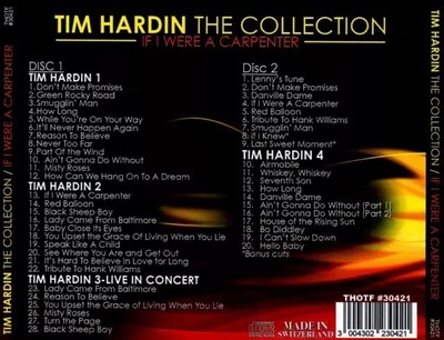 TIM HARDIN - COLLECTION / IF I WERE A CARPENTER NEW CD | eBay