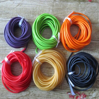10M/5M/2M 2050 Slingshot Rubber Band Tube Elastic for Hunting Catapult ...