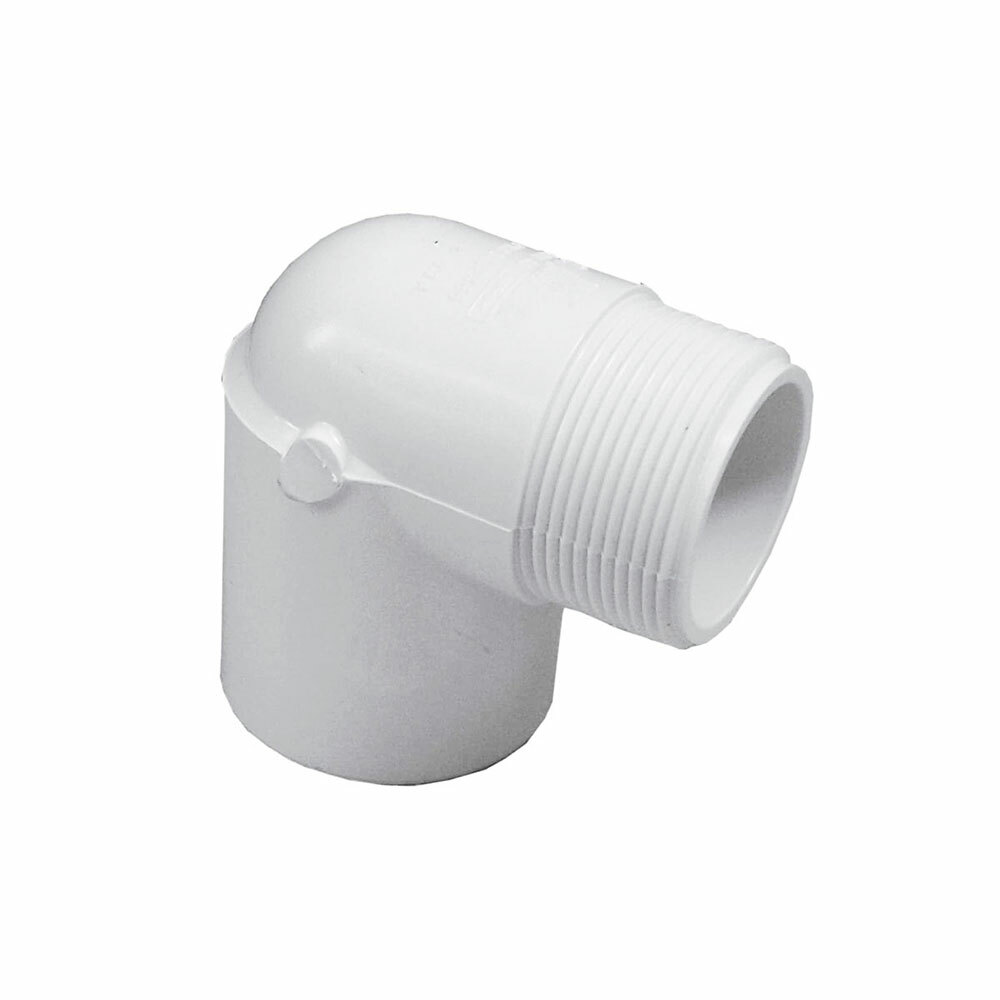 Thrifco 3/4" Male Thread x Female Slip PVC 90 Street Elbow SCH 40 | eBay