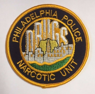 Philadelphia Police Department Narcotic Unit Cloth Patch | eBay