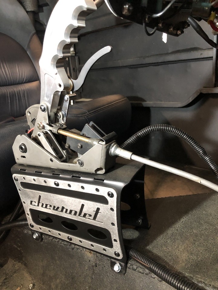 Shifter Pedestal 5" Tall Tunnel Mount For Mega Shifter Ratchet Magnum ...