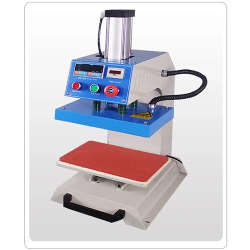 Pneumatic Iron on Machine Ironing Chest Label Neckline Heat Transfer ...